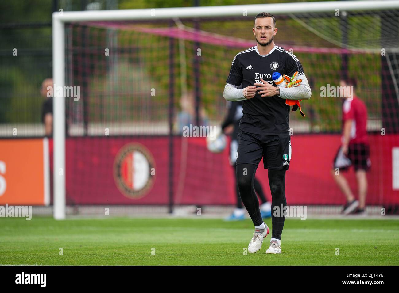 Rotterdam - Feyenoord keeper Justin Bijlow before the match between ...