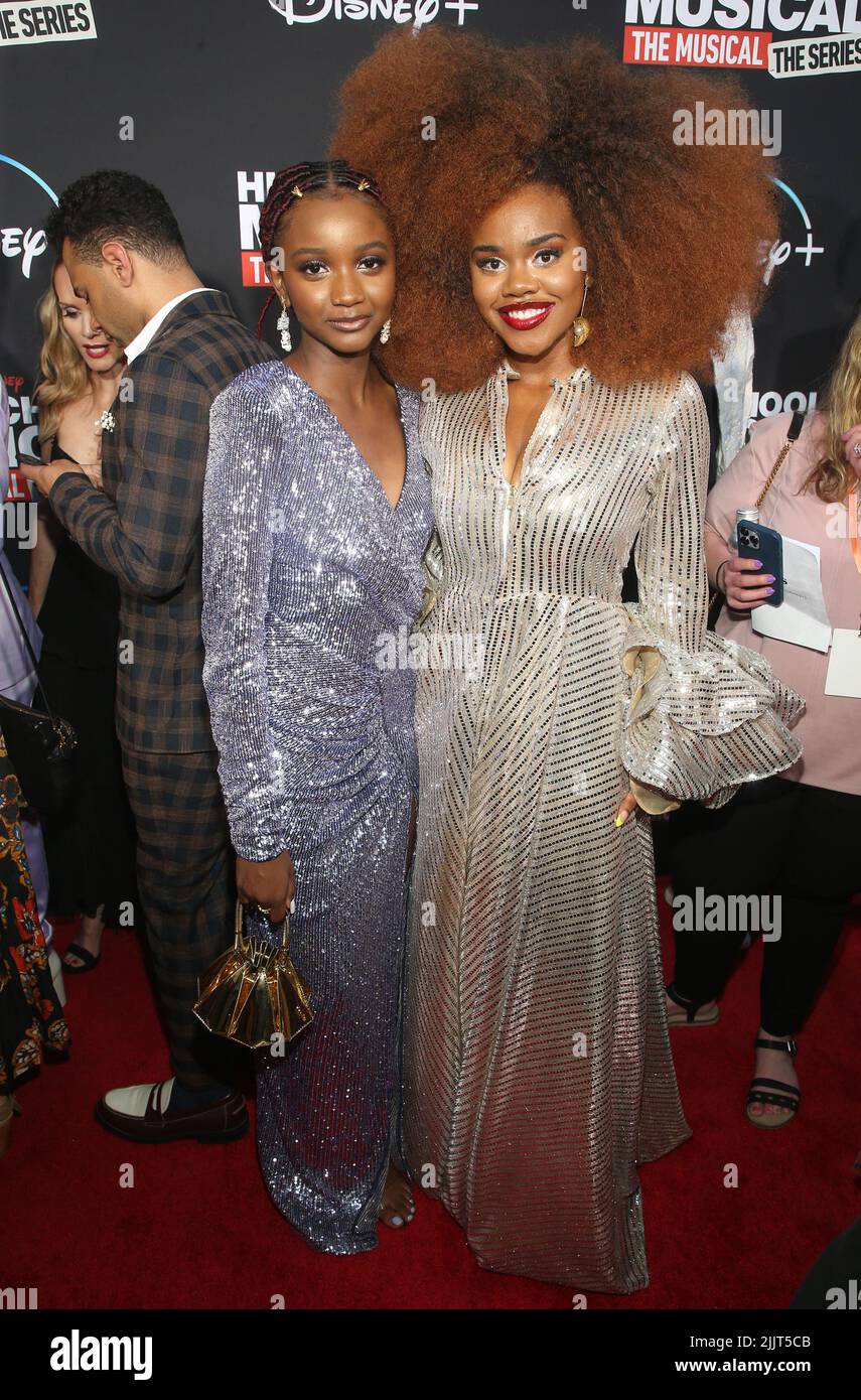 27 July 2022 - Burbank, California - Aria Brooks, Dara Renee. Disney+ ...