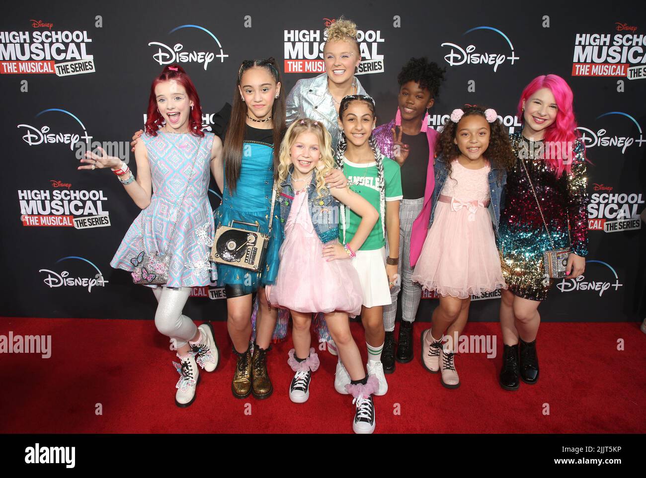 Burbank, California, USA. 27th July, 2022. JoJo Siwa poses with musical ...
