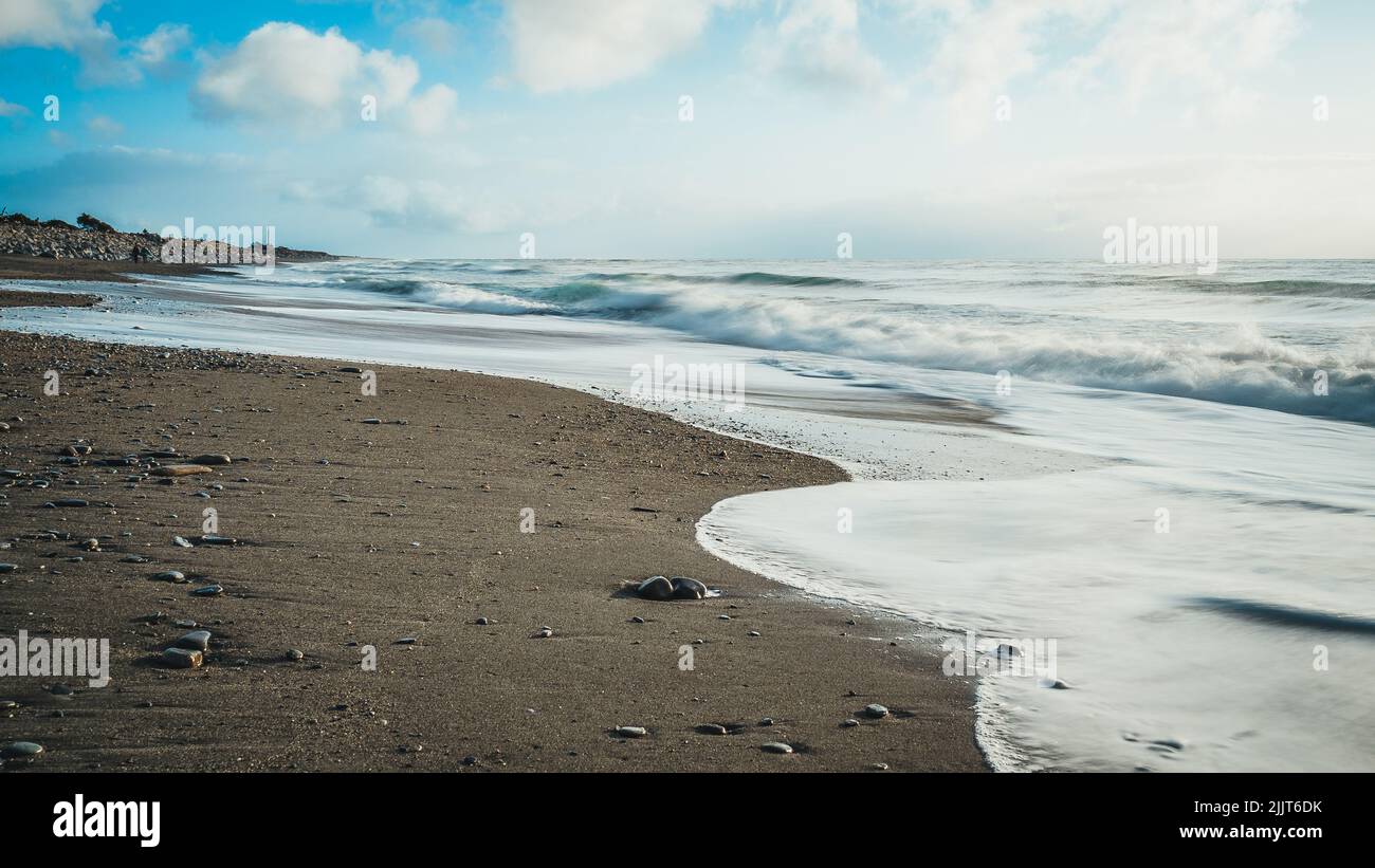 Beautiful coastline seashore sandy beach hi-res stock photography and ...