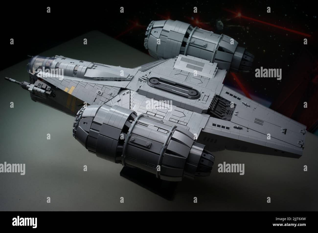 The Razor Crest Mandalorian Lego MOC Mould King Disney Disneyplus on ...