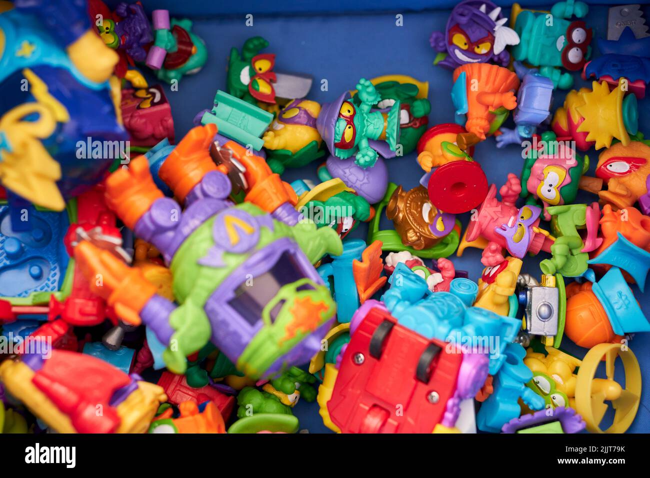 A panoramic view of collection of different Magic Box brand Super ...