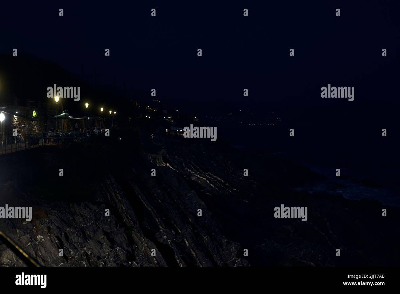 Driveway path light night hi-res stock photography and images - Alamy