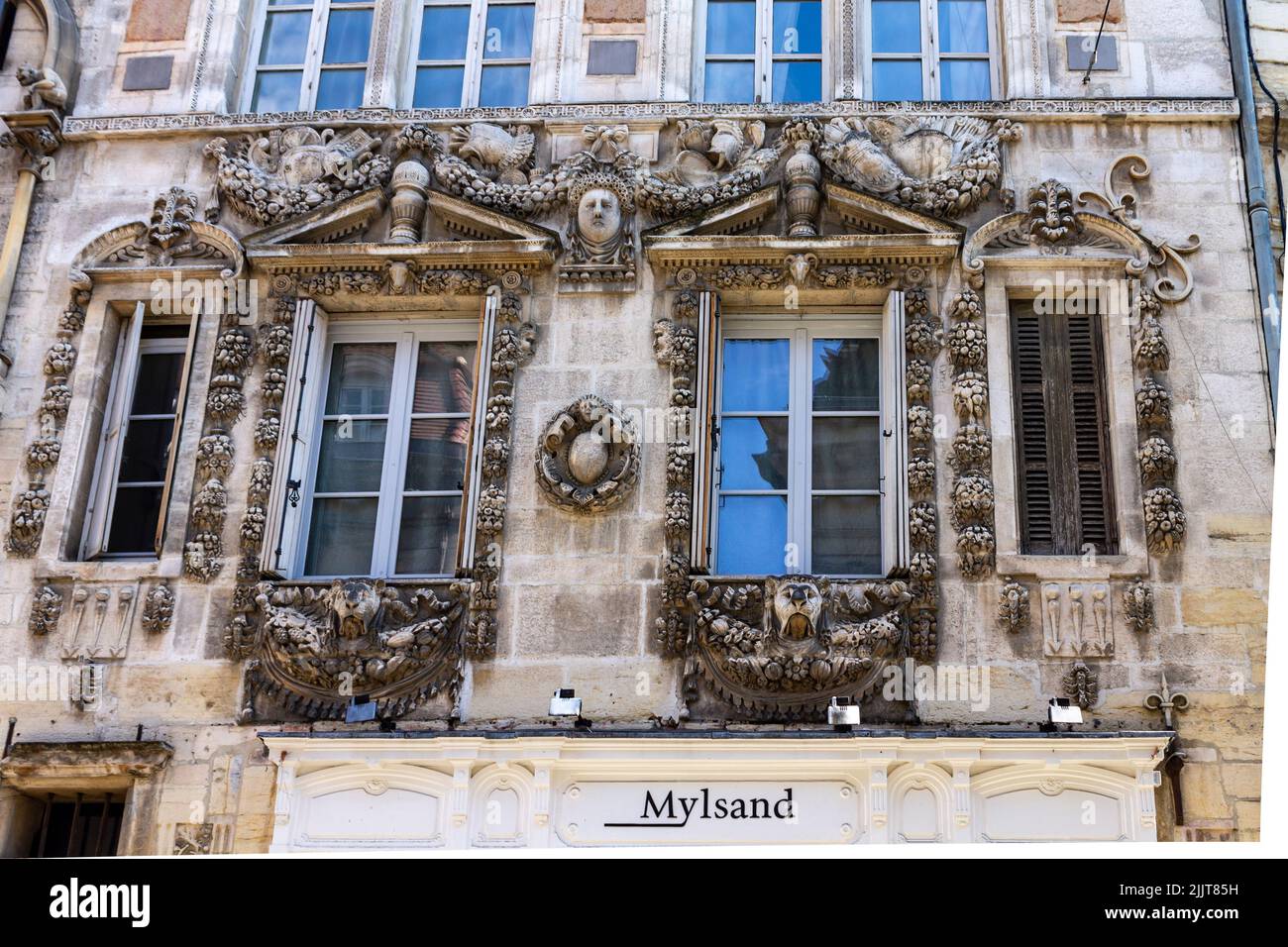 Old view of dijon france hi-res stock photography and images - Alamy