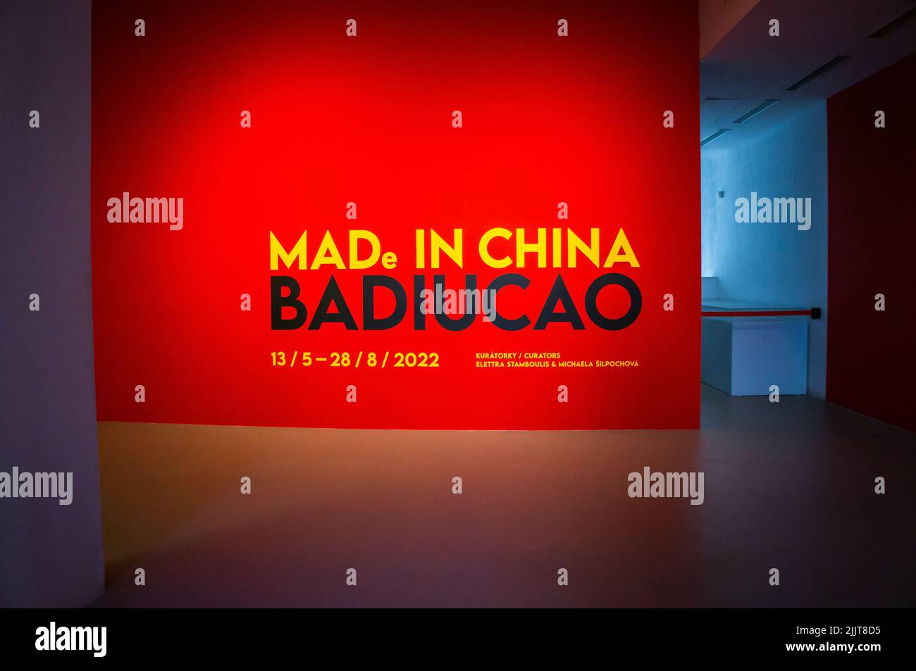 Guided tour of the first retrospective exhibition MADe IN CHINA by the ...