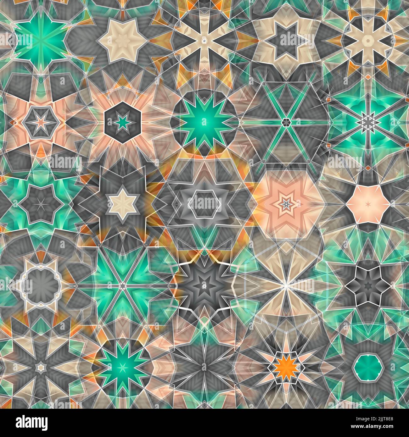 Abstract Computer generated Fractal design. A fractal is a never-ending ...