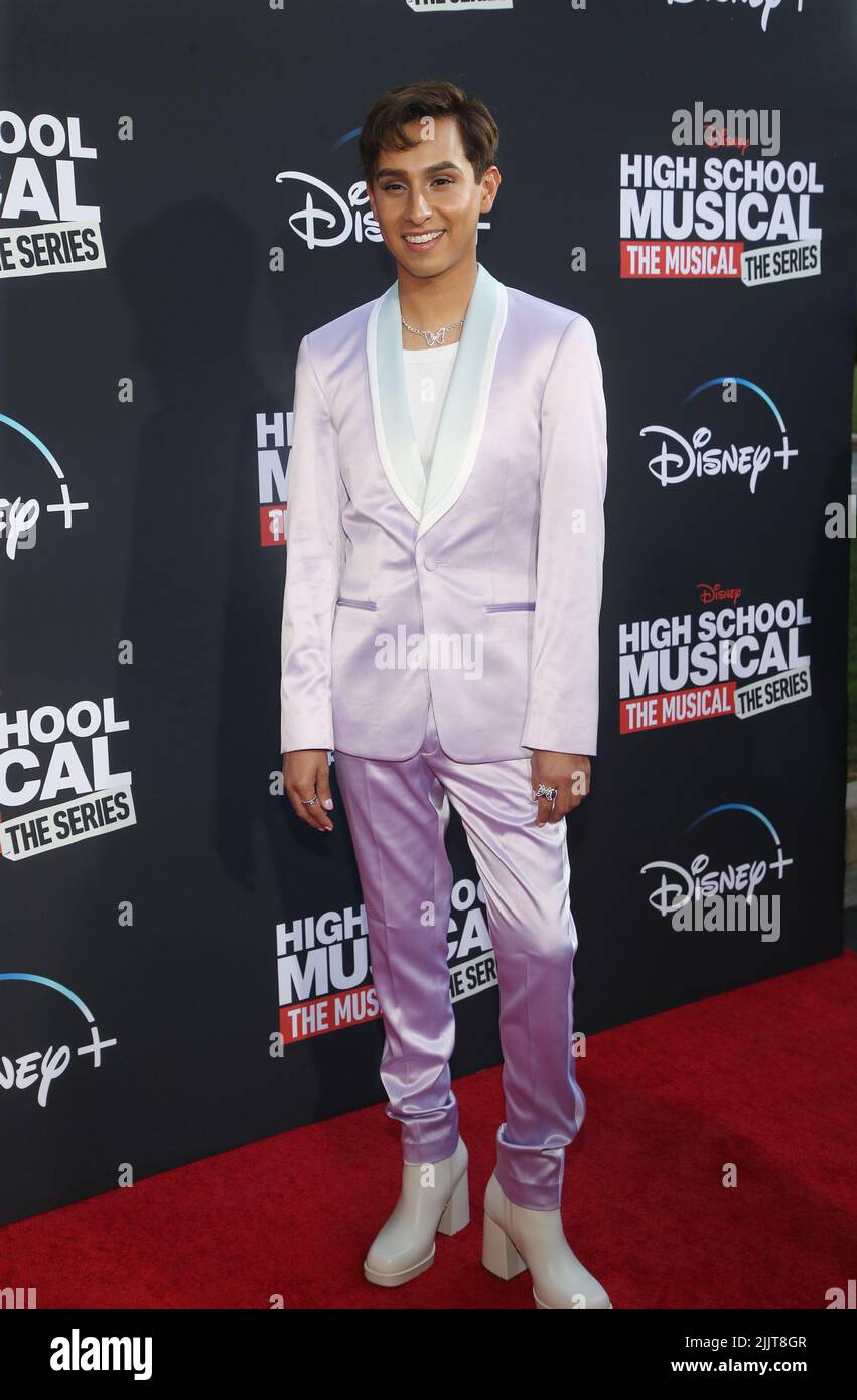 27 July 2022 - Burbank, California - Frankie A. Rodriguez. Disney+ ...