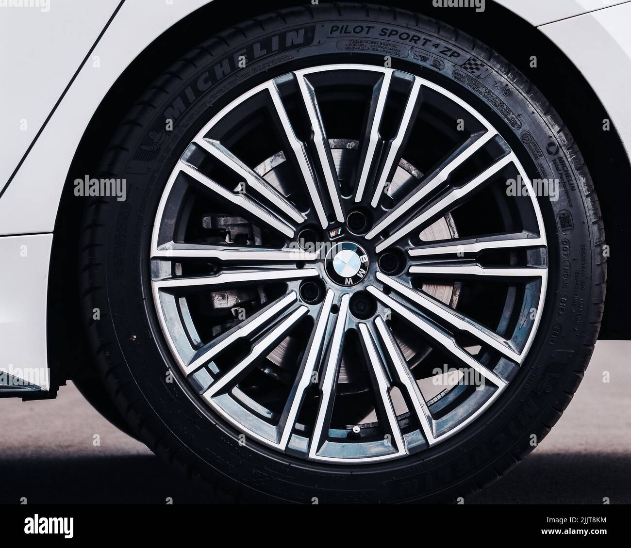 Bmw closeup hi-res stock photography and images - Alamy