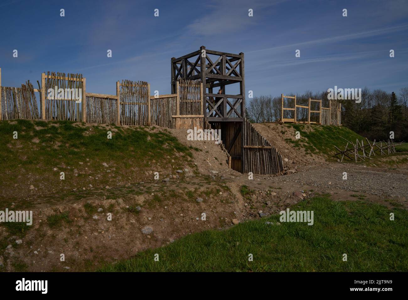 Built on a roman fort hi-res stock photography and images - Alamy