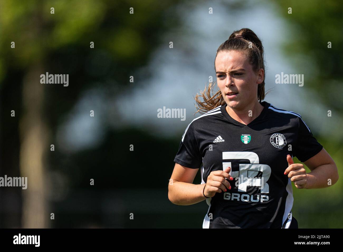Rotterdam - (l-r) Annouk Boshuizen of Feyenoord Vrouwen 1 during the ...