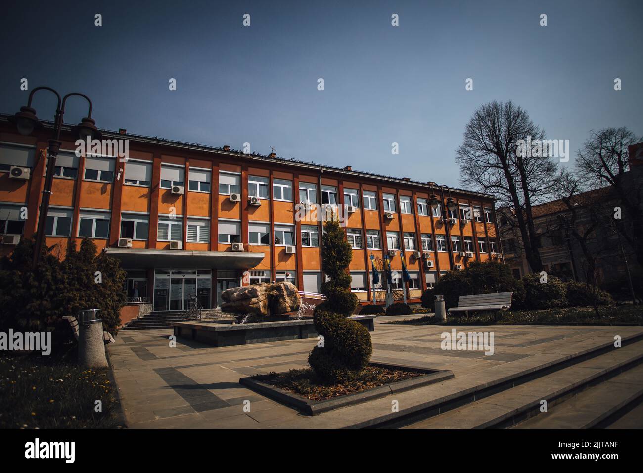 The Government building of Brcko District, Bosnia and Herzegovina Stock ...