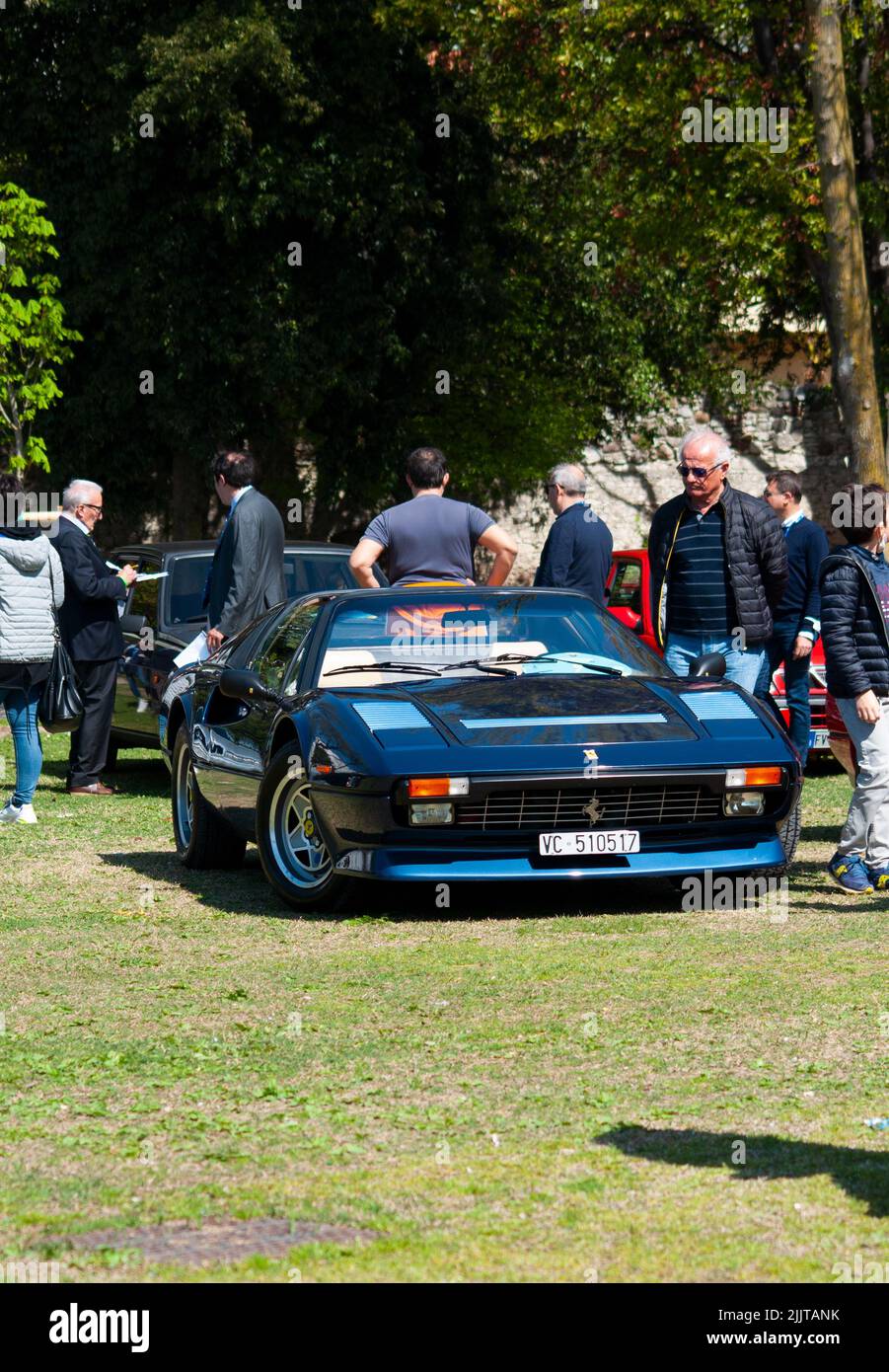 Ferrari car on display hi-res stock photography and images - Alamy