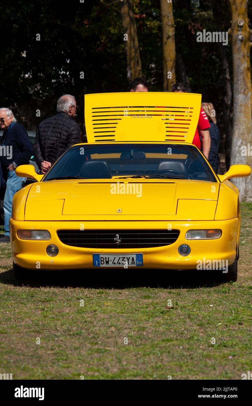 Ferrari car on display hi-res stock photography and images - Alamy