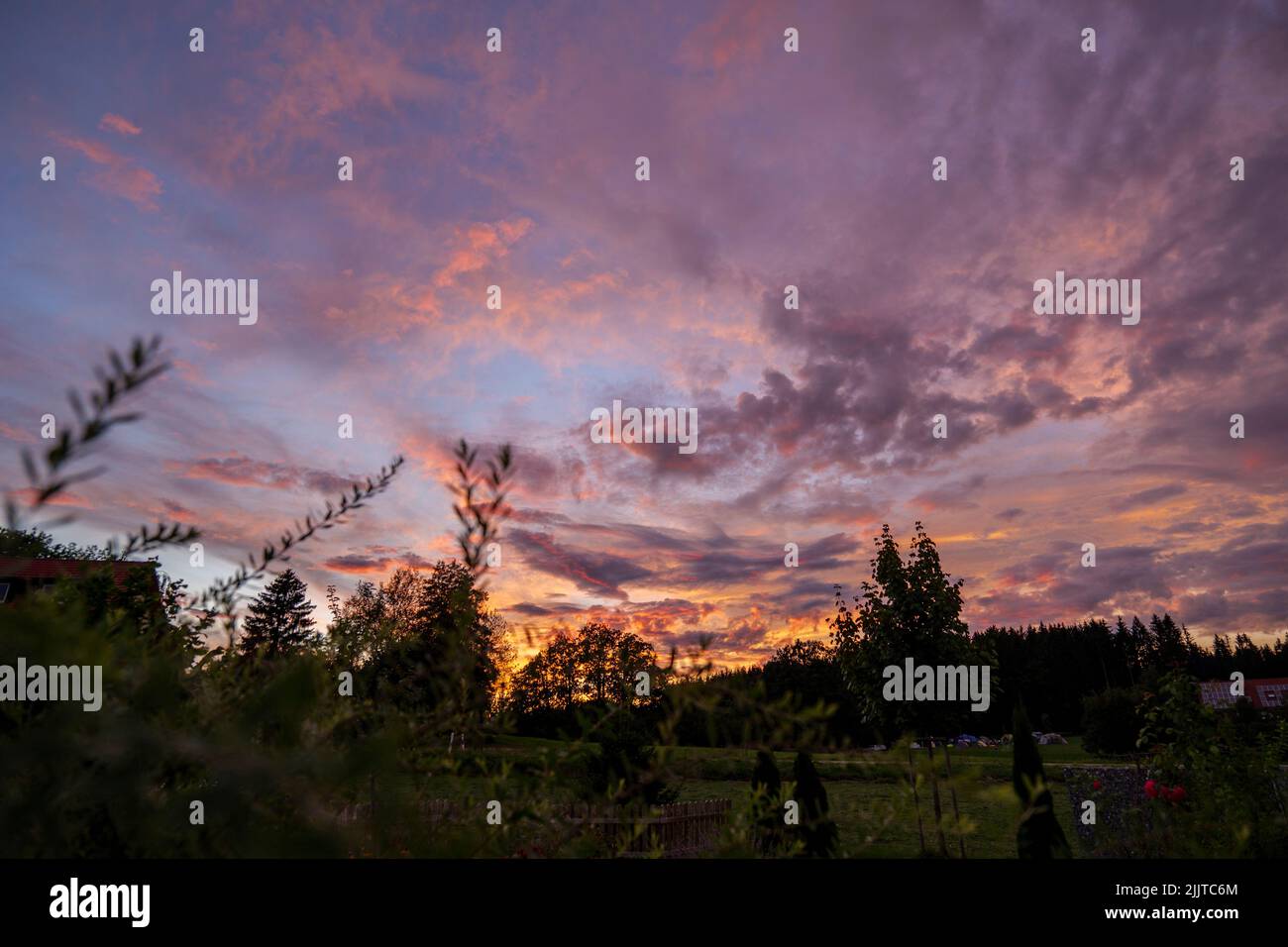Sky garden sunset view hi-res stock photography and images - Alamy