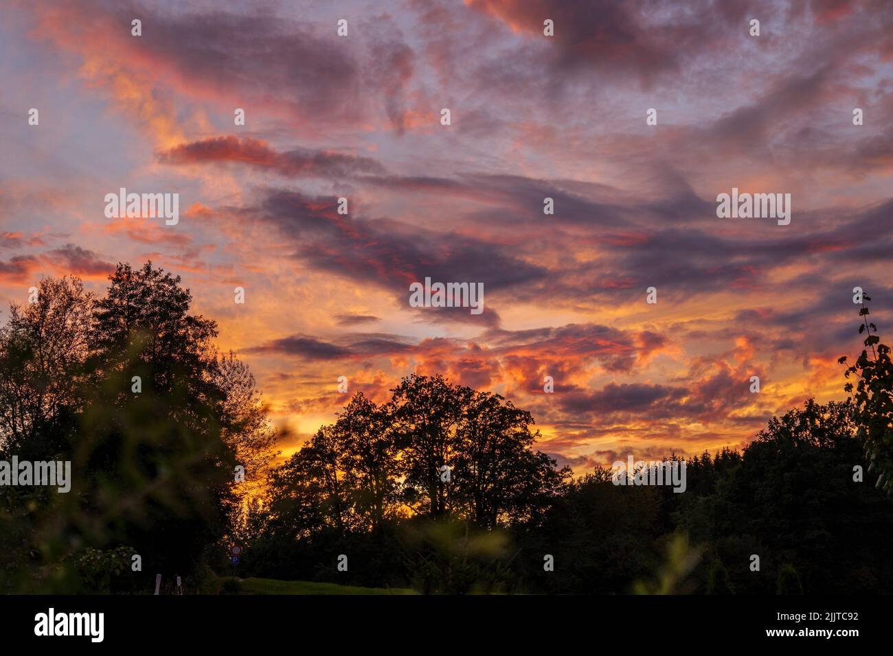 Sky garden sunset view hi-res stock photography and images - Alamy