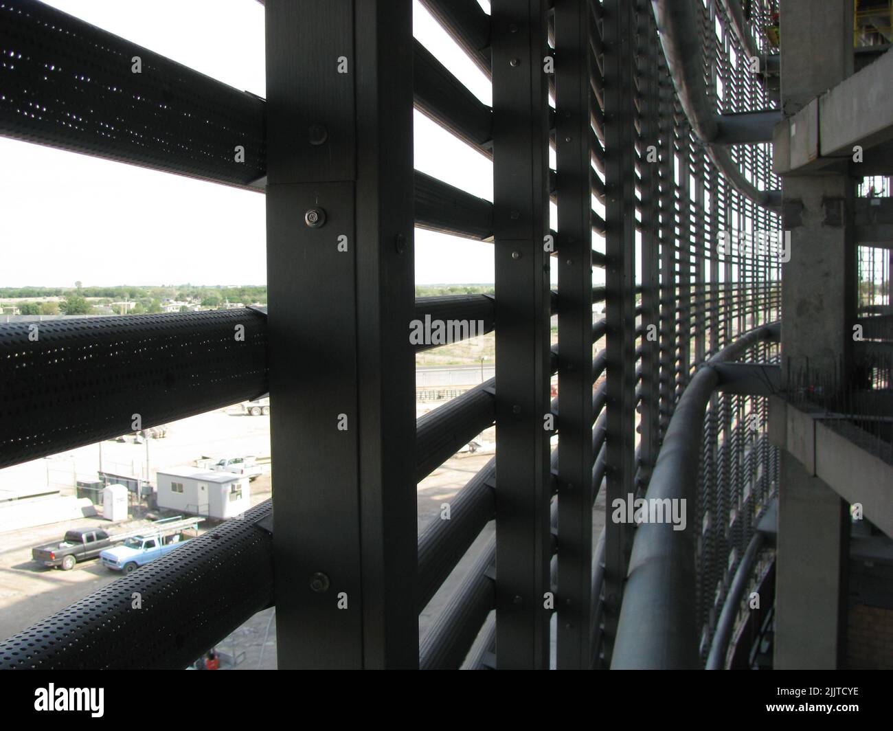 A close-up shot from a constructing building in the daytime Stock Photo ...