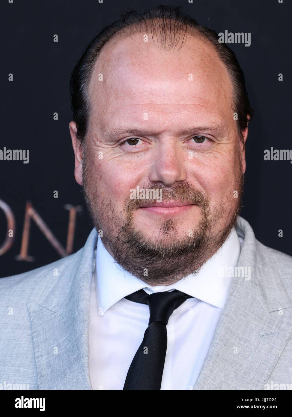 LOS ANGELES, CALIFORNIA, USA - JULY 27: English actor Gavin Spokes ...