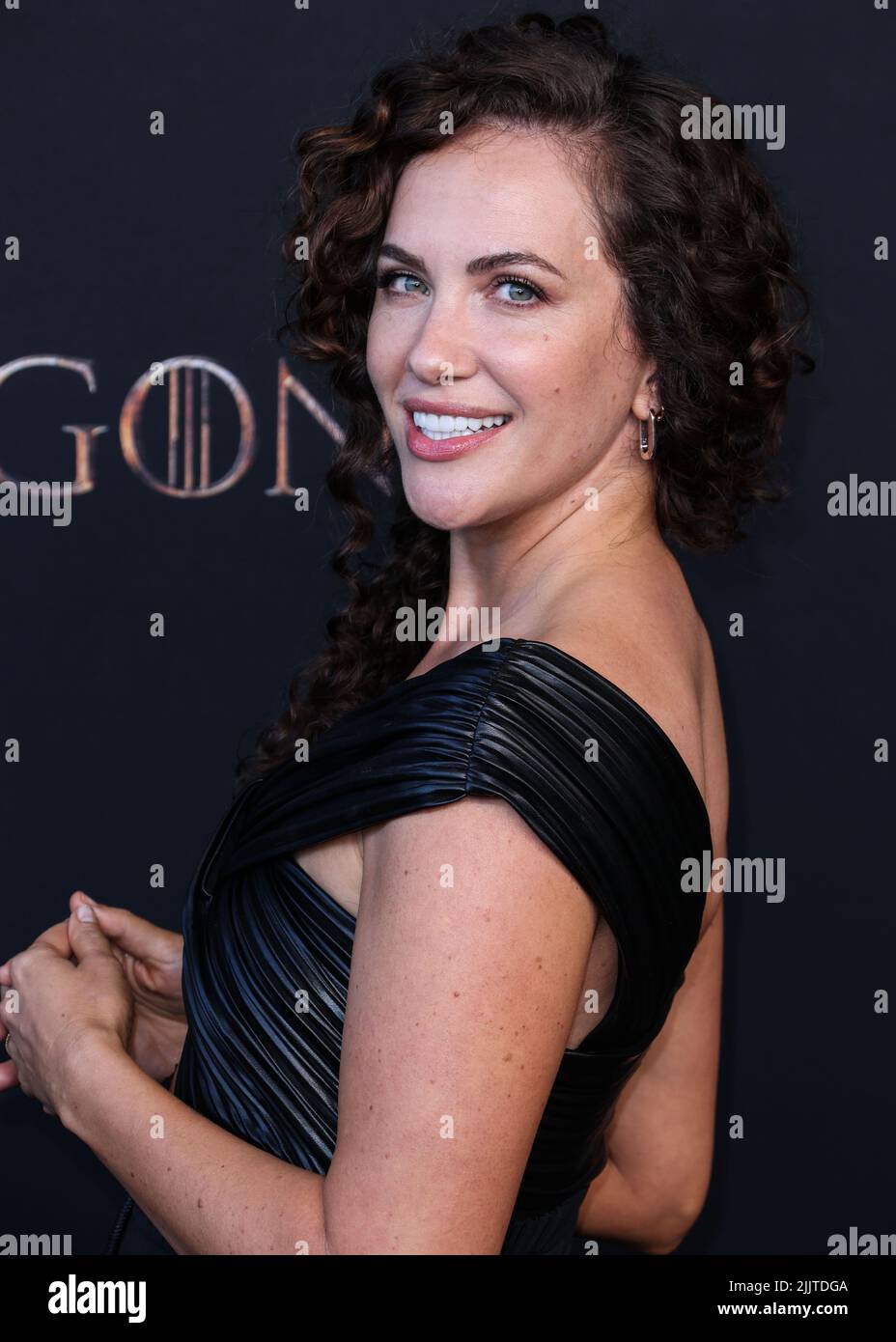 LOS ANGELES, CALIFORNIA, USA - JULY 27: American actress Kate Siegel ...