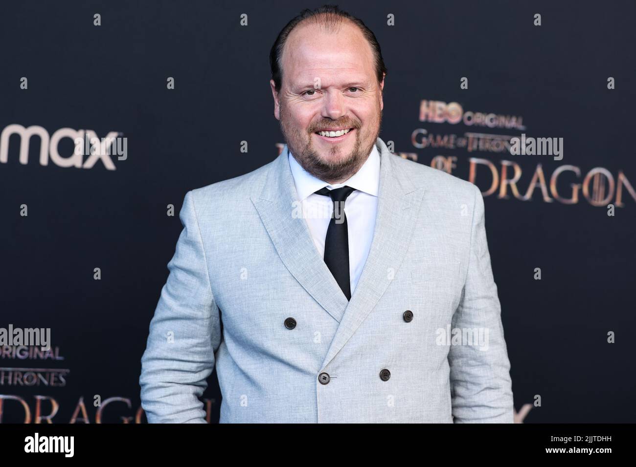 LOS ANGELES, CALIFORNIA, USA - JULY 27: English actor Gavin Spokes ...