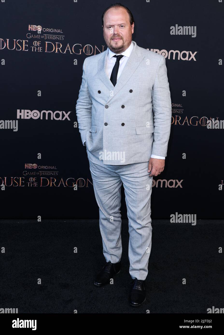 LOS ANGELES, CALIFORNIA, USA - JULY 27: English actor Gavin Spokes ...