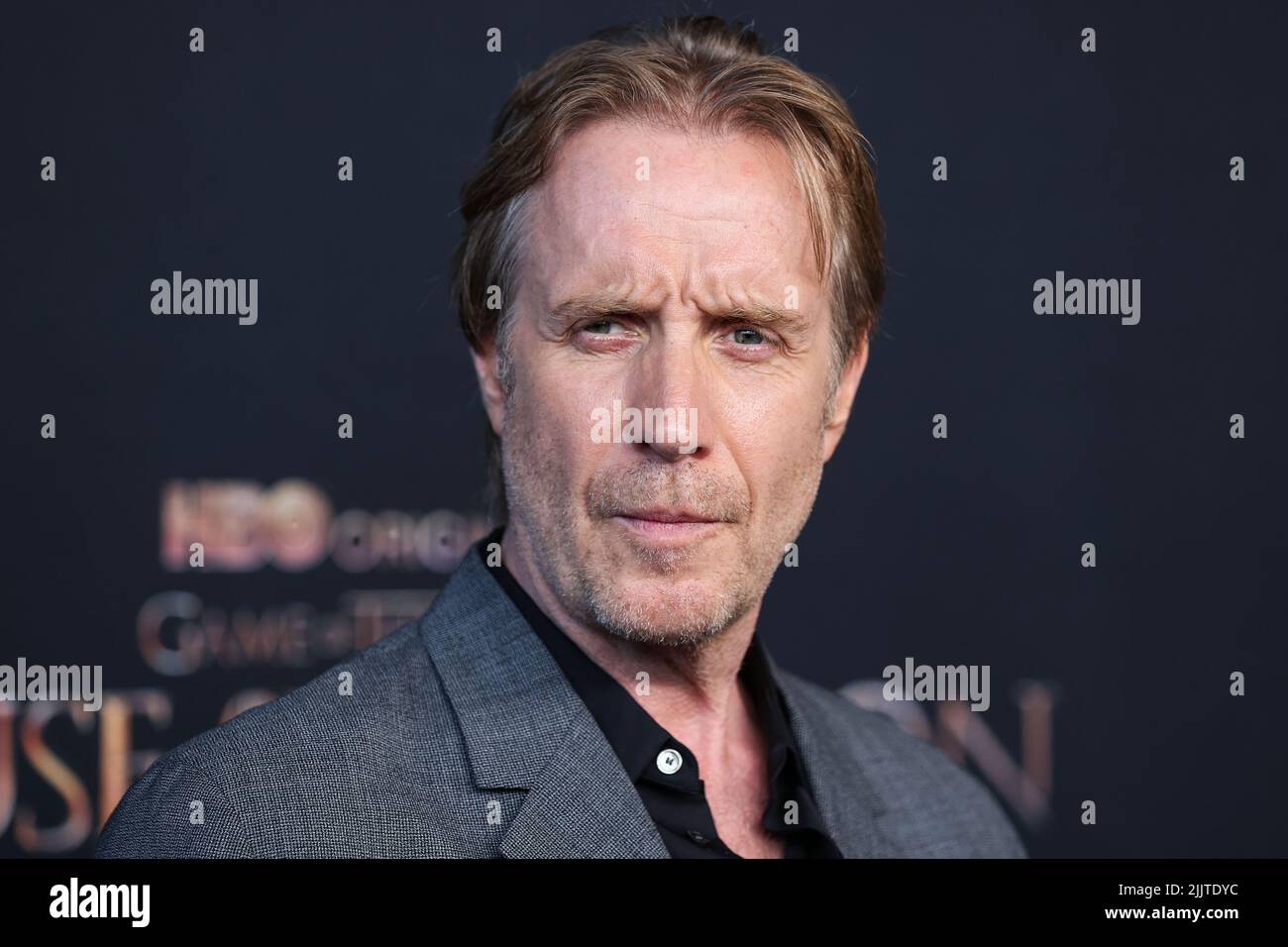 LOS ANGELES, CALIFORNIA, USA - JULY 27: Welsh actor Rhys Ifans arrives ...