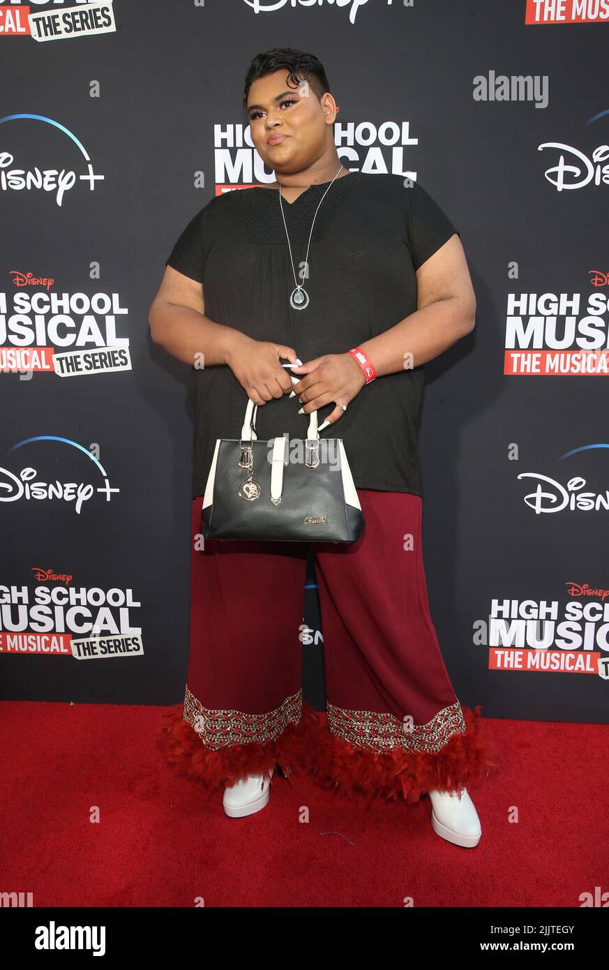 27 July 2022 - Burbank, California - Luke Islam. Disney+ "High School ...