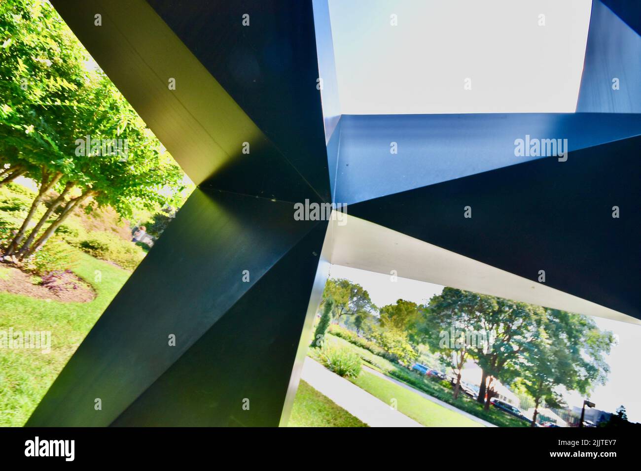 A beautiful shot of some sculptures in the National Art Gallery Garden ...