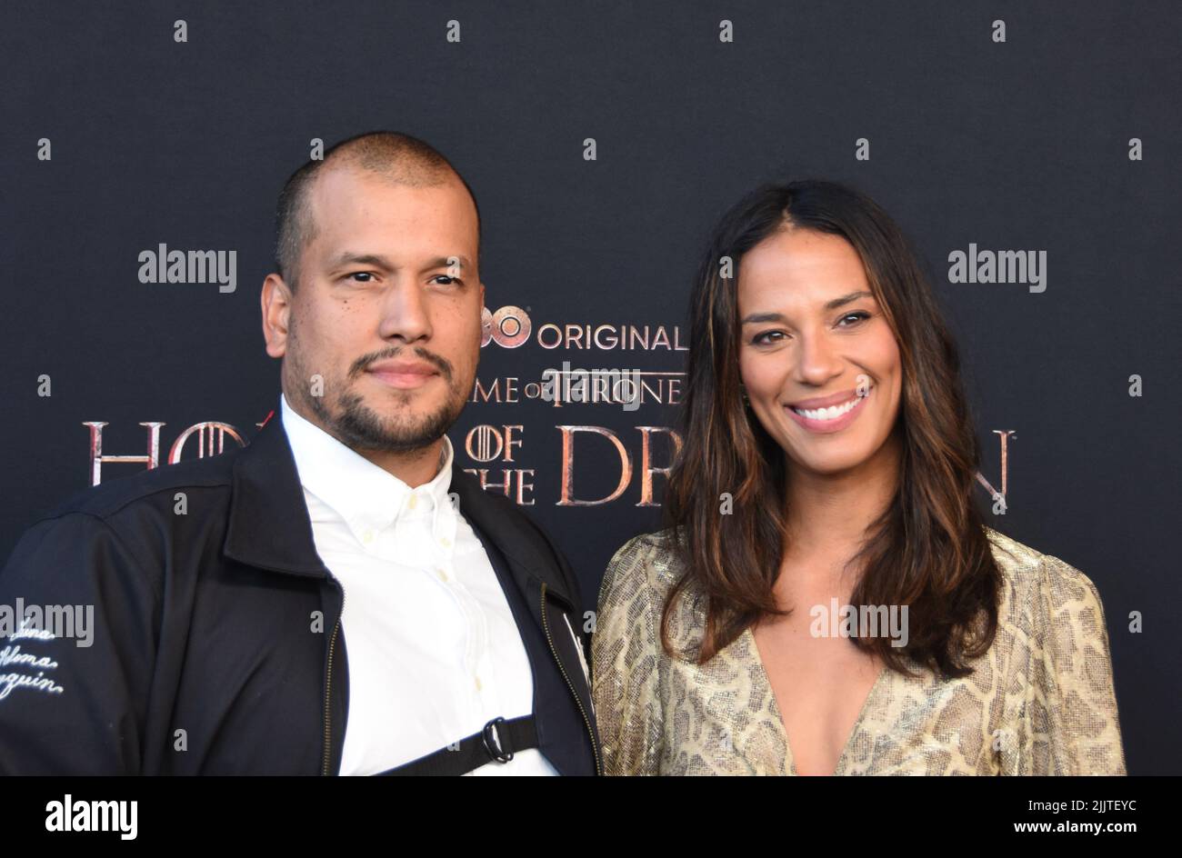 Los Angeles, California, USA 27th July 2022 Singer Abner Ramirez and ...