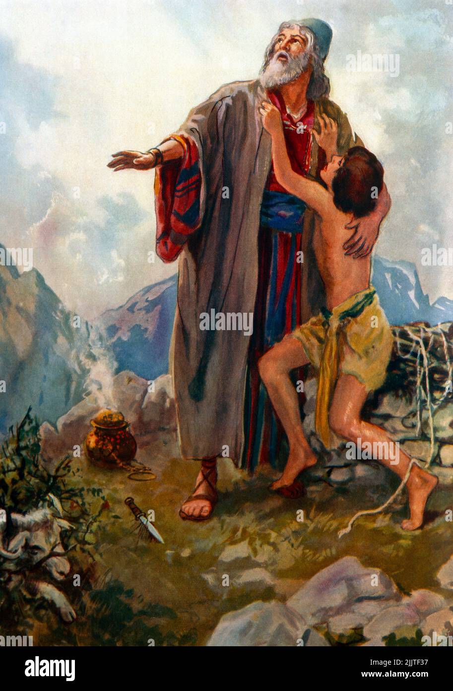 Abrahams sacrifice of isaac hi-res stock photography and images - Alamy