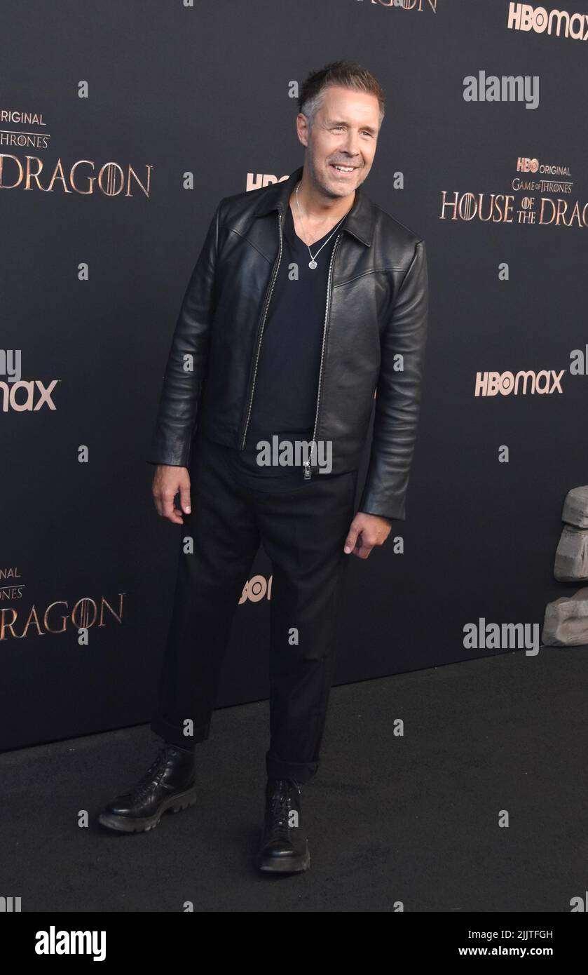 Los Angeles, California, USA 27th July 2022 Actor Paddy Considine ...