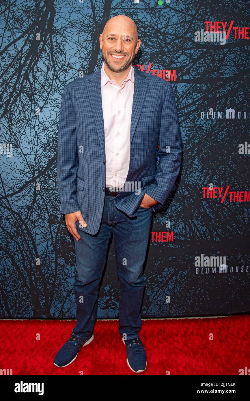 New York, United States. 27th July, 2022. Matt Strauss attends the ...