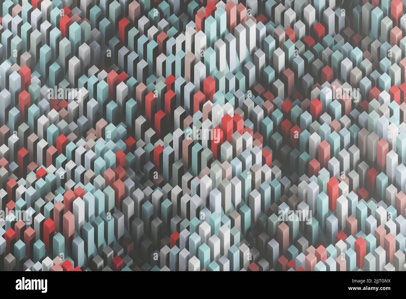 Beautiful Abstract colourful background. Starburst dynamic cube. 3d rendering illustration ...