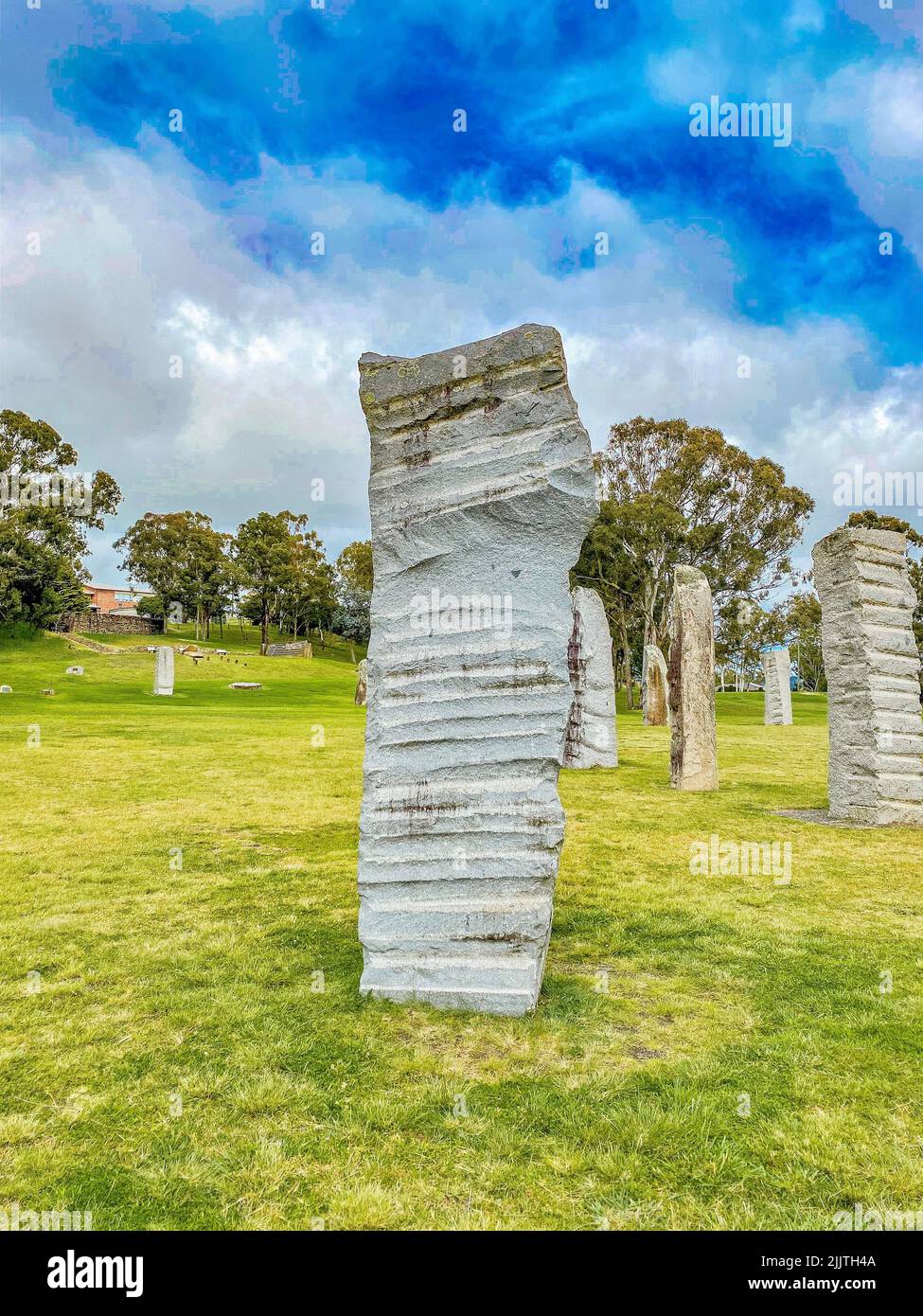 The Standing Stones of Glen Innes, Australia Stock Photo - Alamy