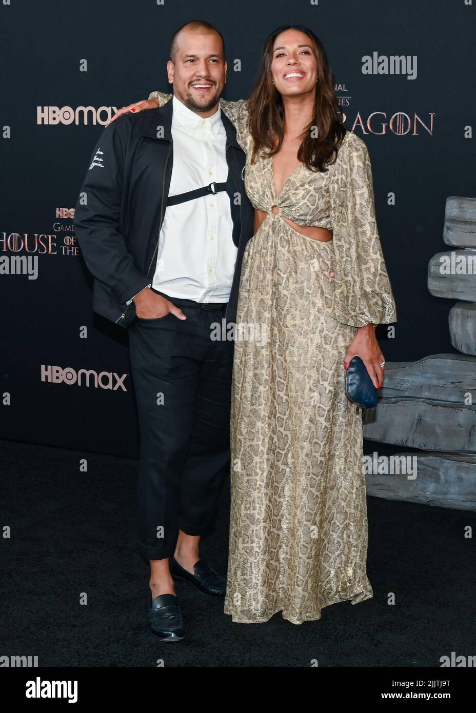 July 27, 2022, Los Anheles, California, USA: Abner Ramirez and Amanda ...