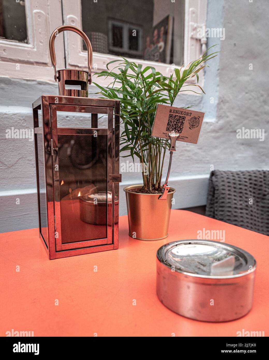 Cafe table setting hi-res stock photography and images - Alamy