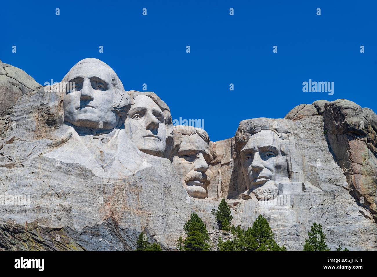 Mount Rushmore National Memorial depicts the U.S. presidents George ...