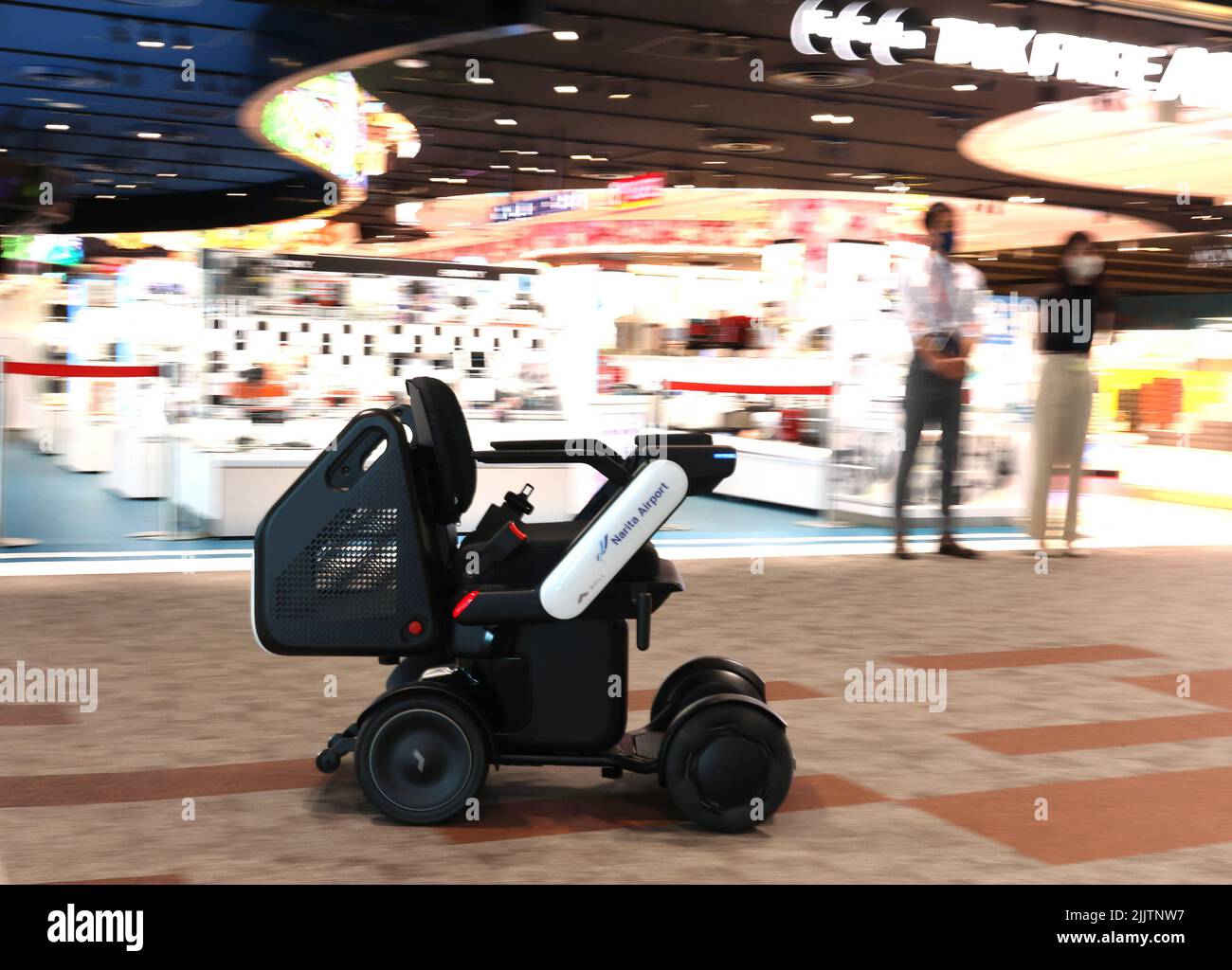 Narita, Japan. 28th July, 2022. Japan's high tech venture Whill ...