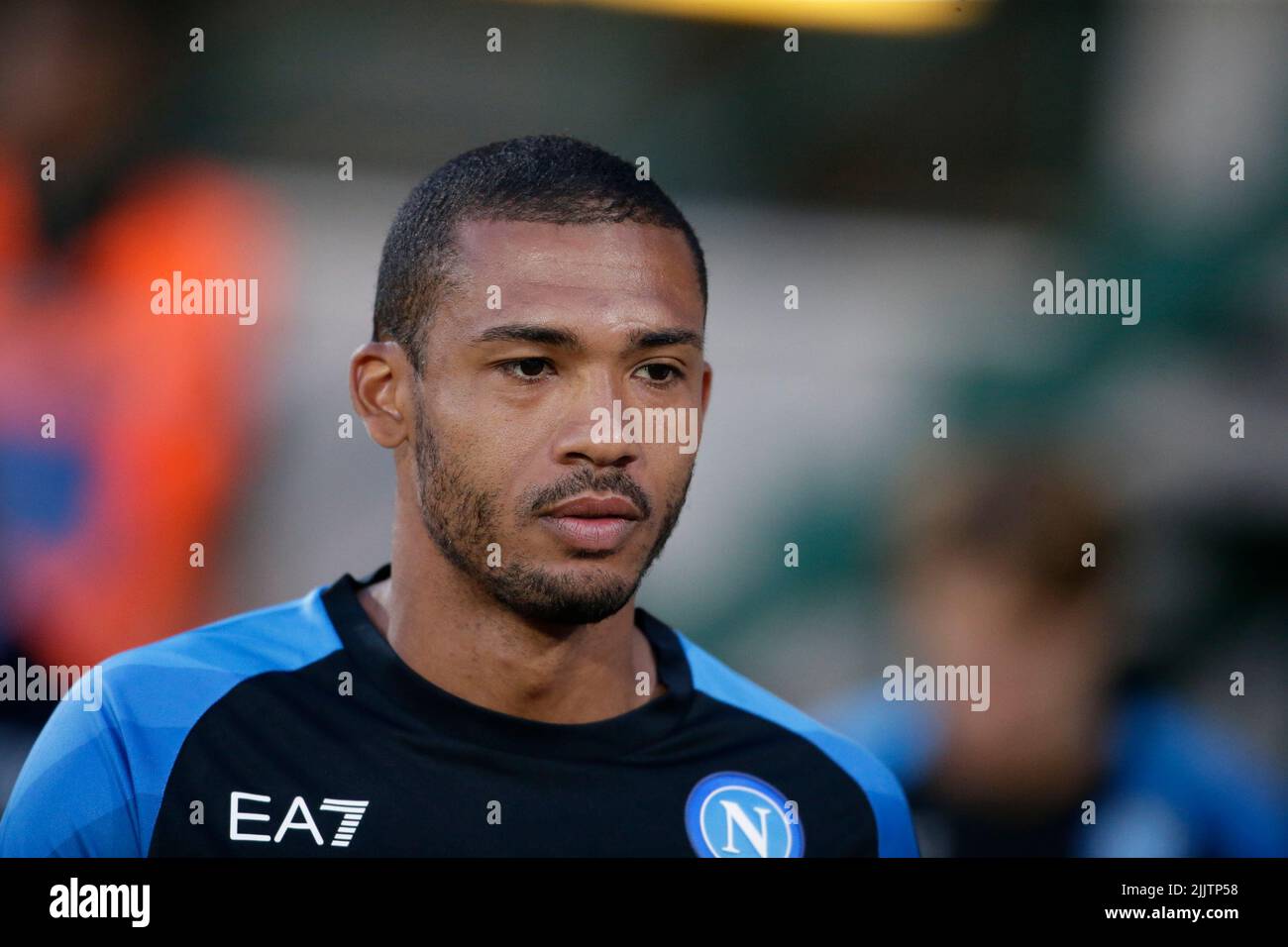 SSC Napoli's Brazilian defender Juan Jesus looks during friendly match ...