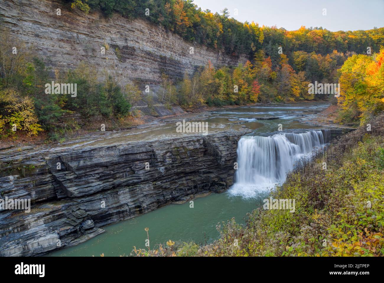 Letchworth state park autumn hi-res stock photography and images - Alamy