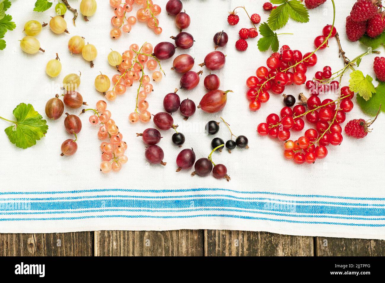 Vintage red juicy ripe strawberries hi-res stock photography and images ...