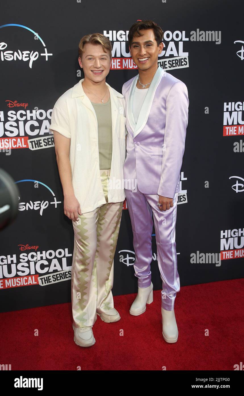 27 July 2022 - Burbank, California - Joe Serafini, Frankie A. Rodriguez ...