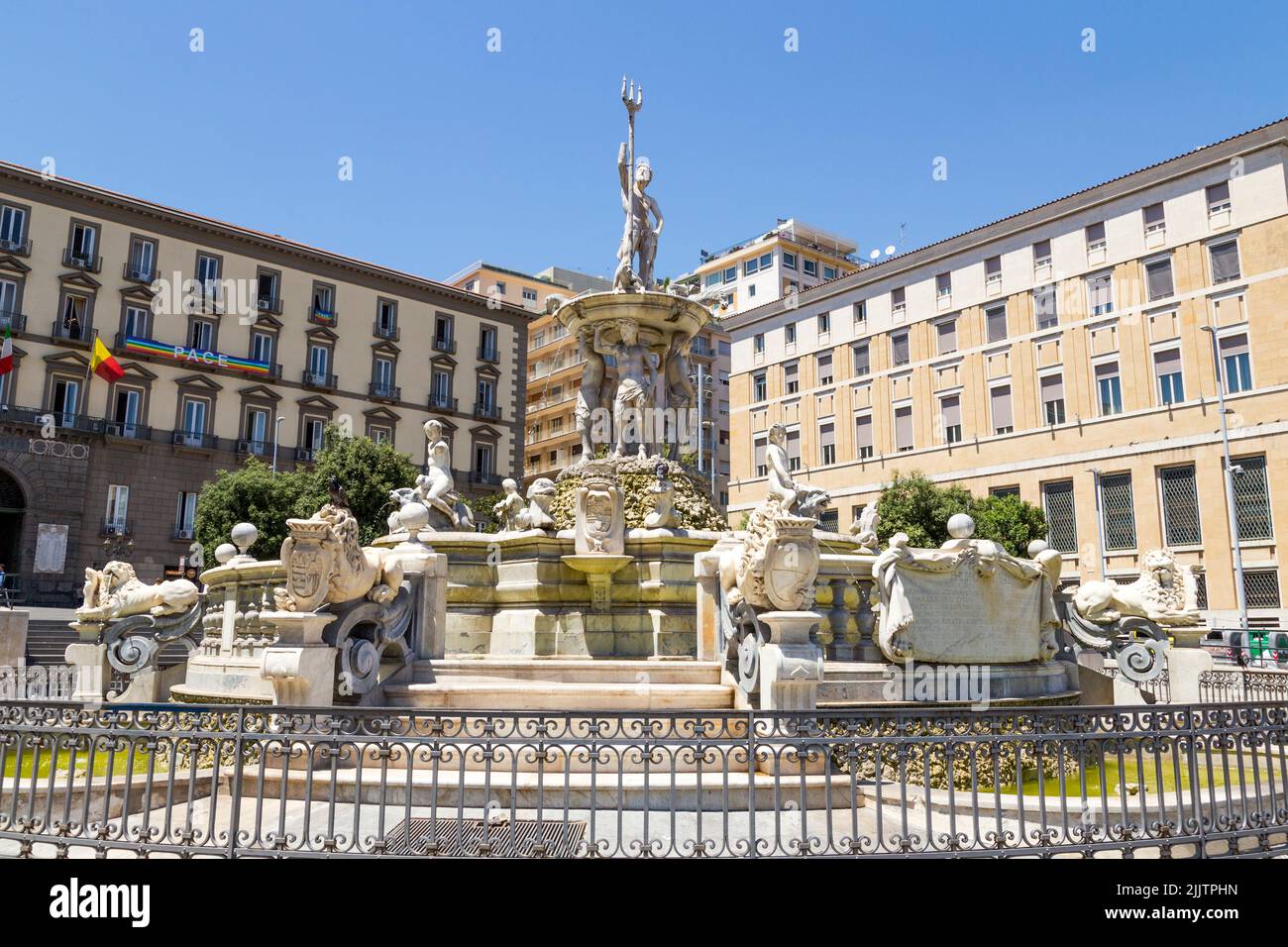 Neptune and sea creatures hi-res stock photography and images - Alamy
