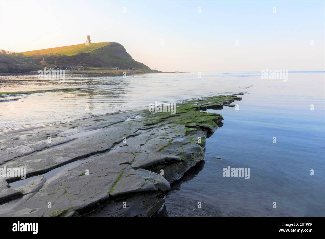 England, Dorset, Isle of Purbeck, Kimmeridge Bay Jurassic Coast World ...