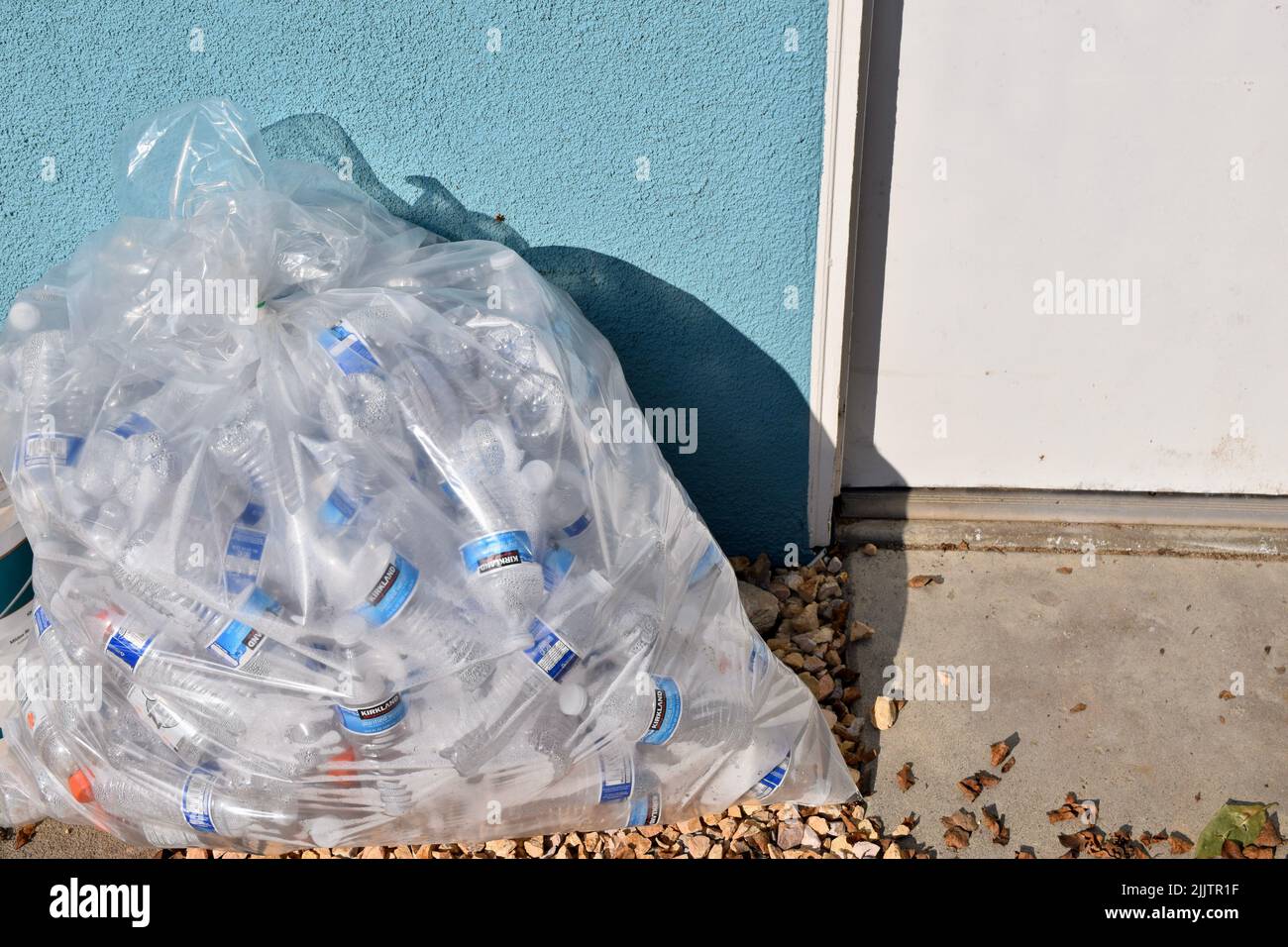 Empty water bottles hi-res stock photography and images - Alamy