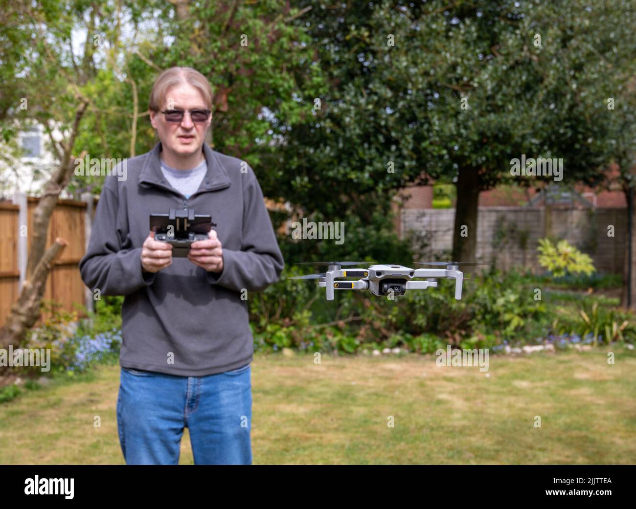 Adult male flying hi-res stock photography and images - Alamy