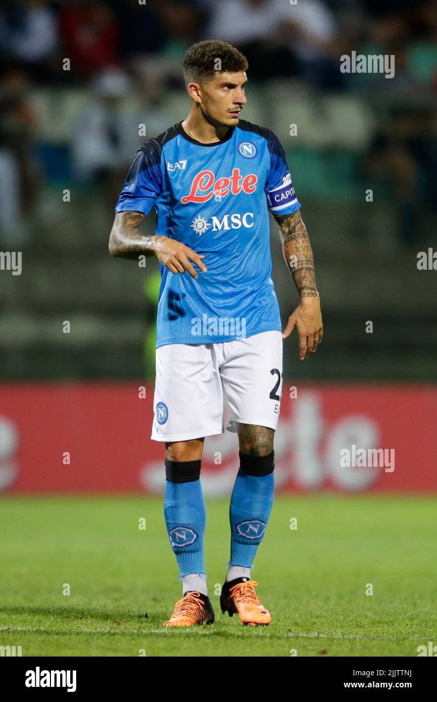 SSC Napoli's Italian defender Giovanni Di Lorenzo looks during friendly ...