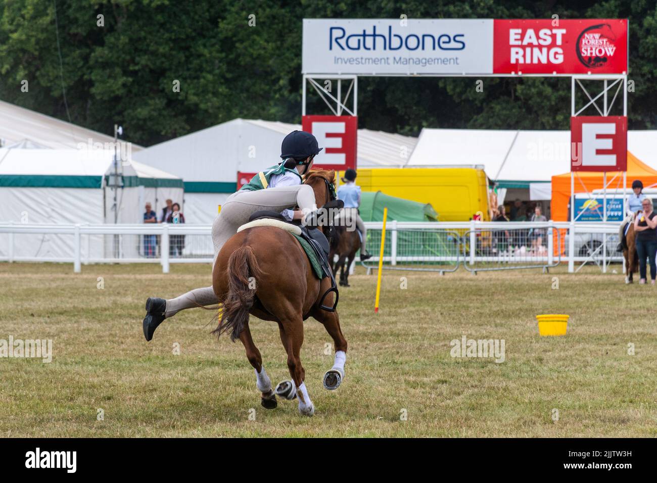 New Forest and Hampshire County Show in July 2022, England, UK. Pony ...