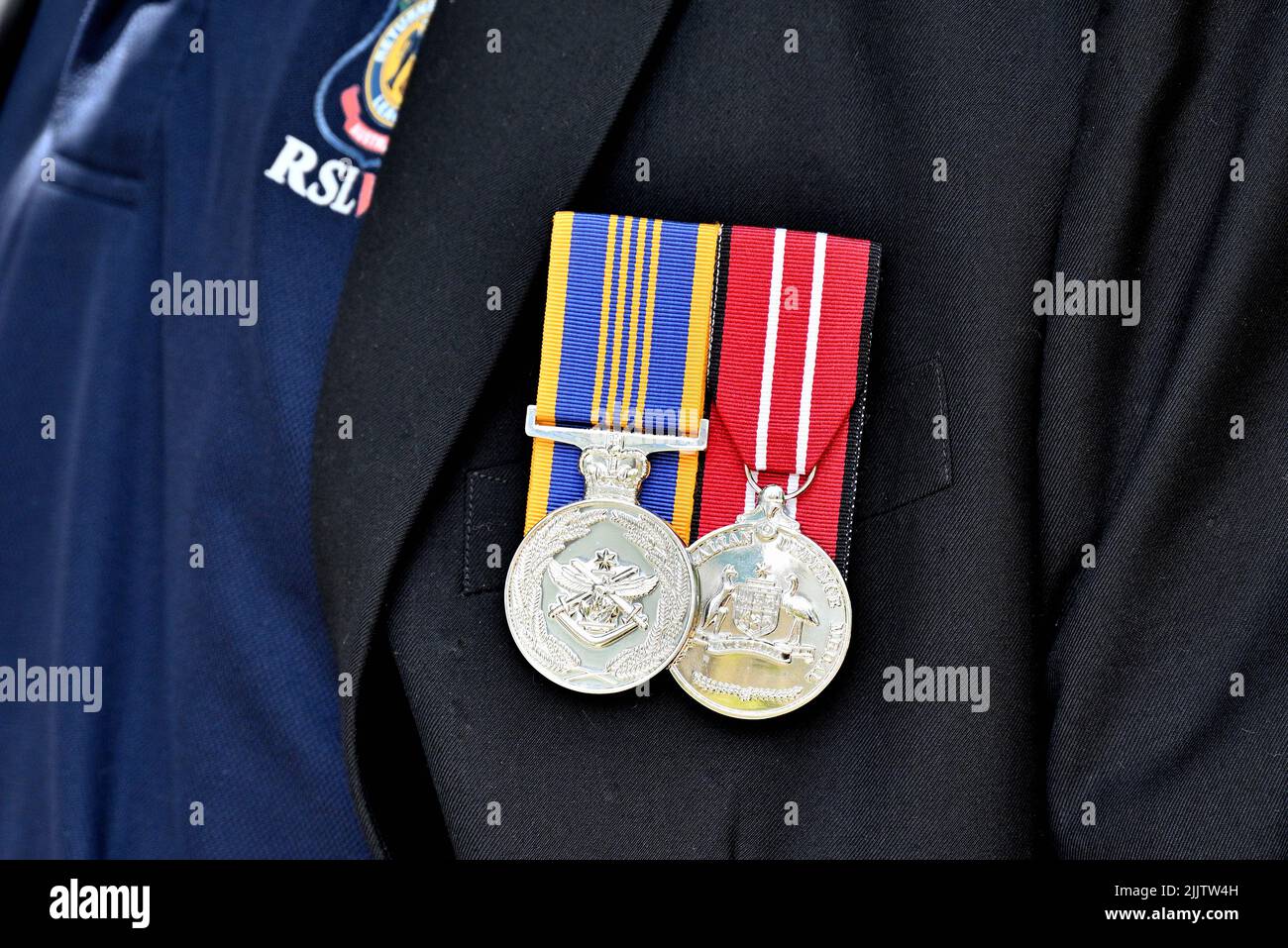 Medals ribbon hi-res stock photography and images - Alamy