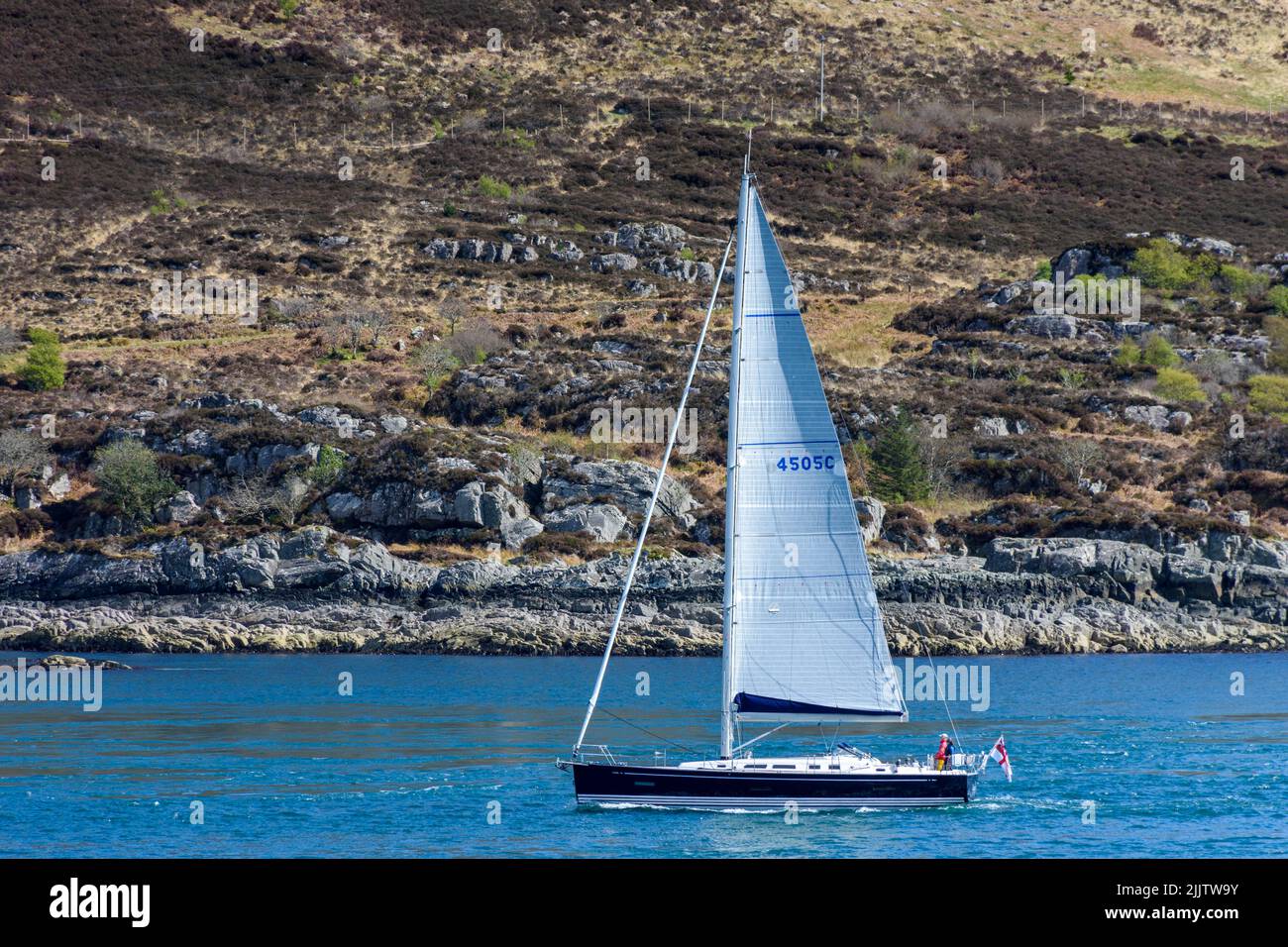 Kyle rhea sailing hi-res stock photography and images - Alamy