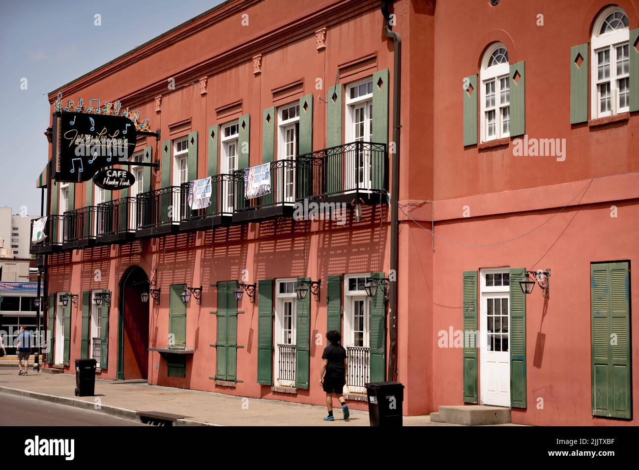 A photo of the Beale Street entertainment district and the waterfront ...